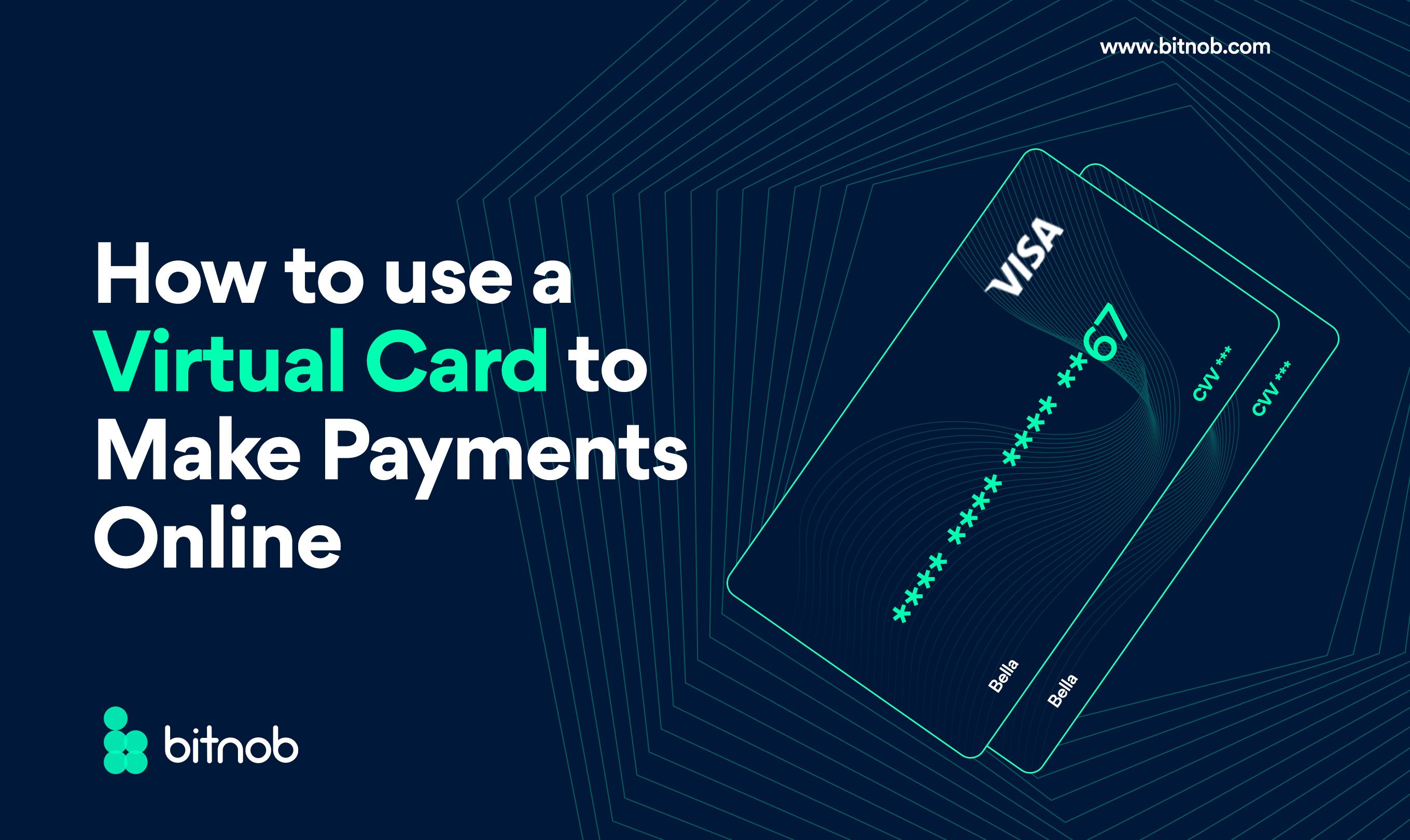 How to Use a Virtual Card to Make Payments Online